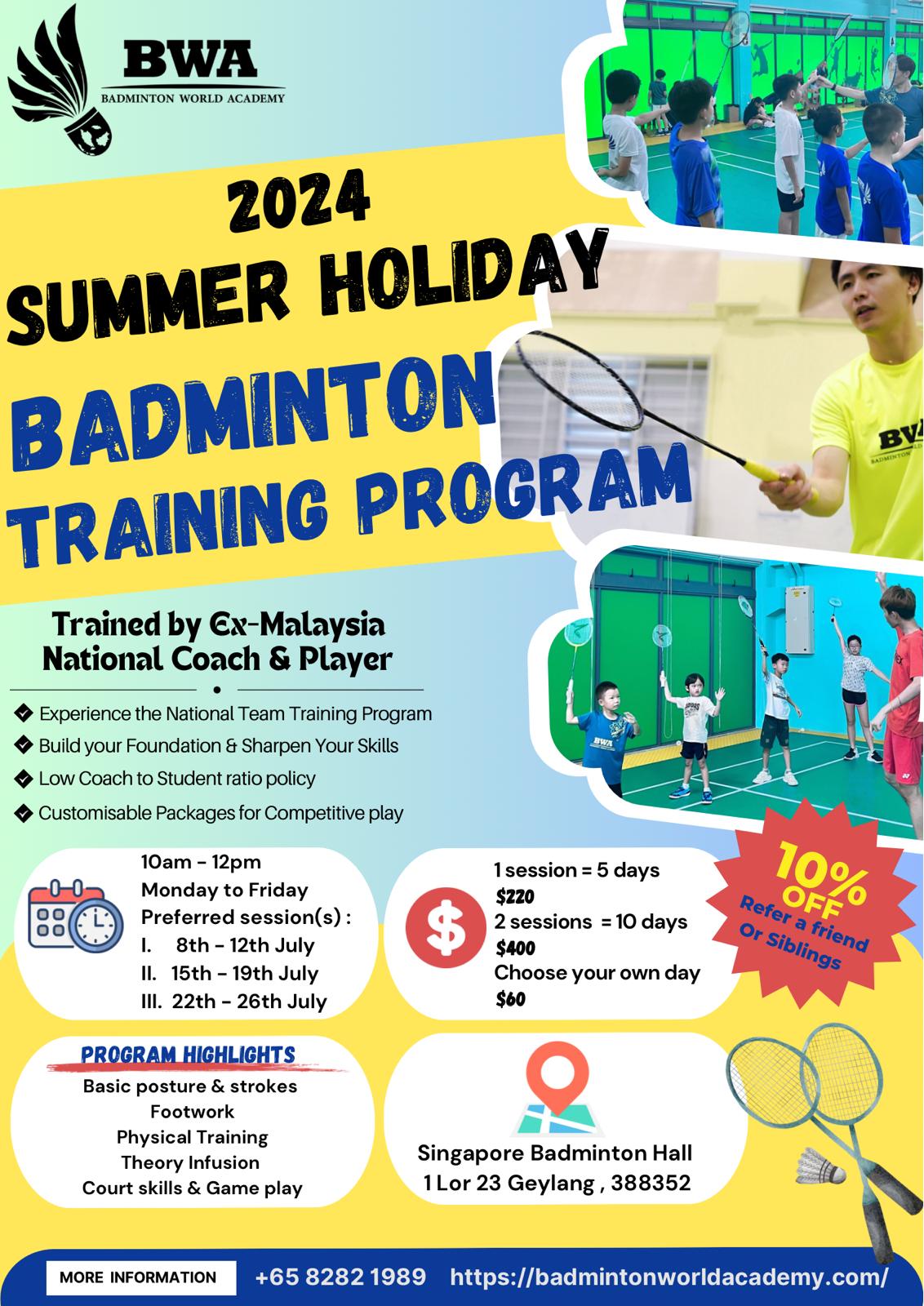 Home - Badminton World Academy