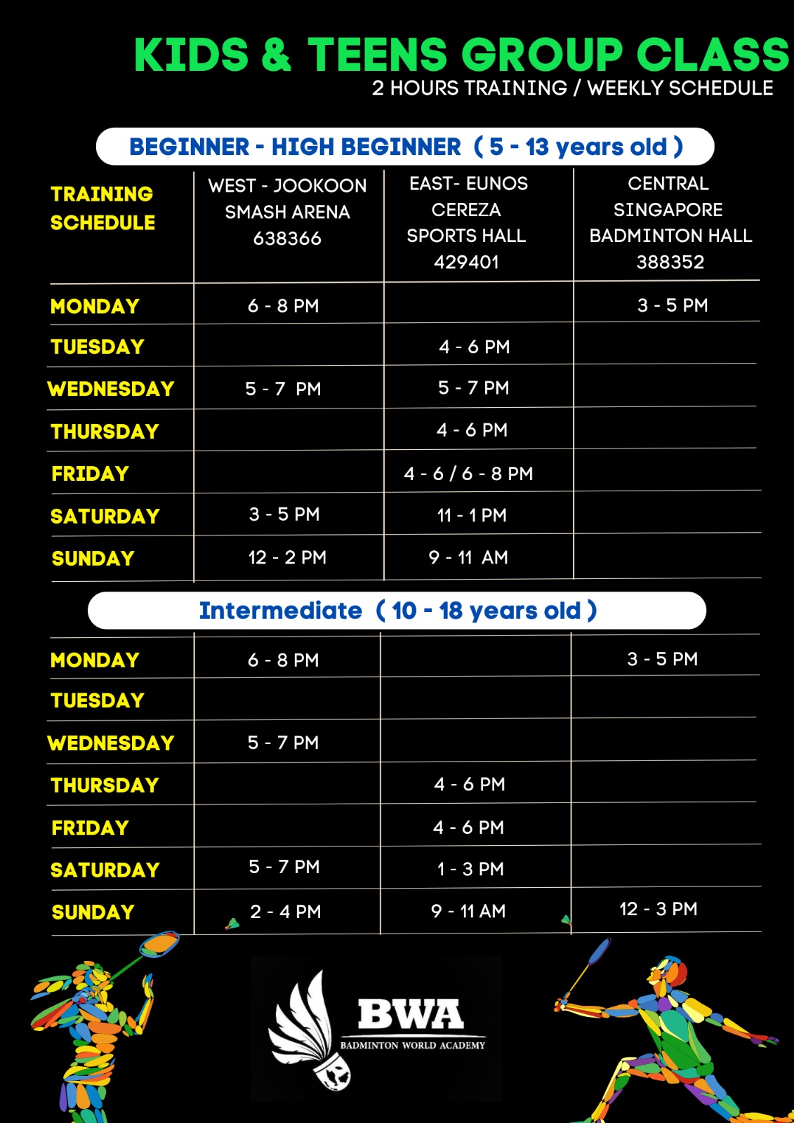 Home - Badminton World Academy